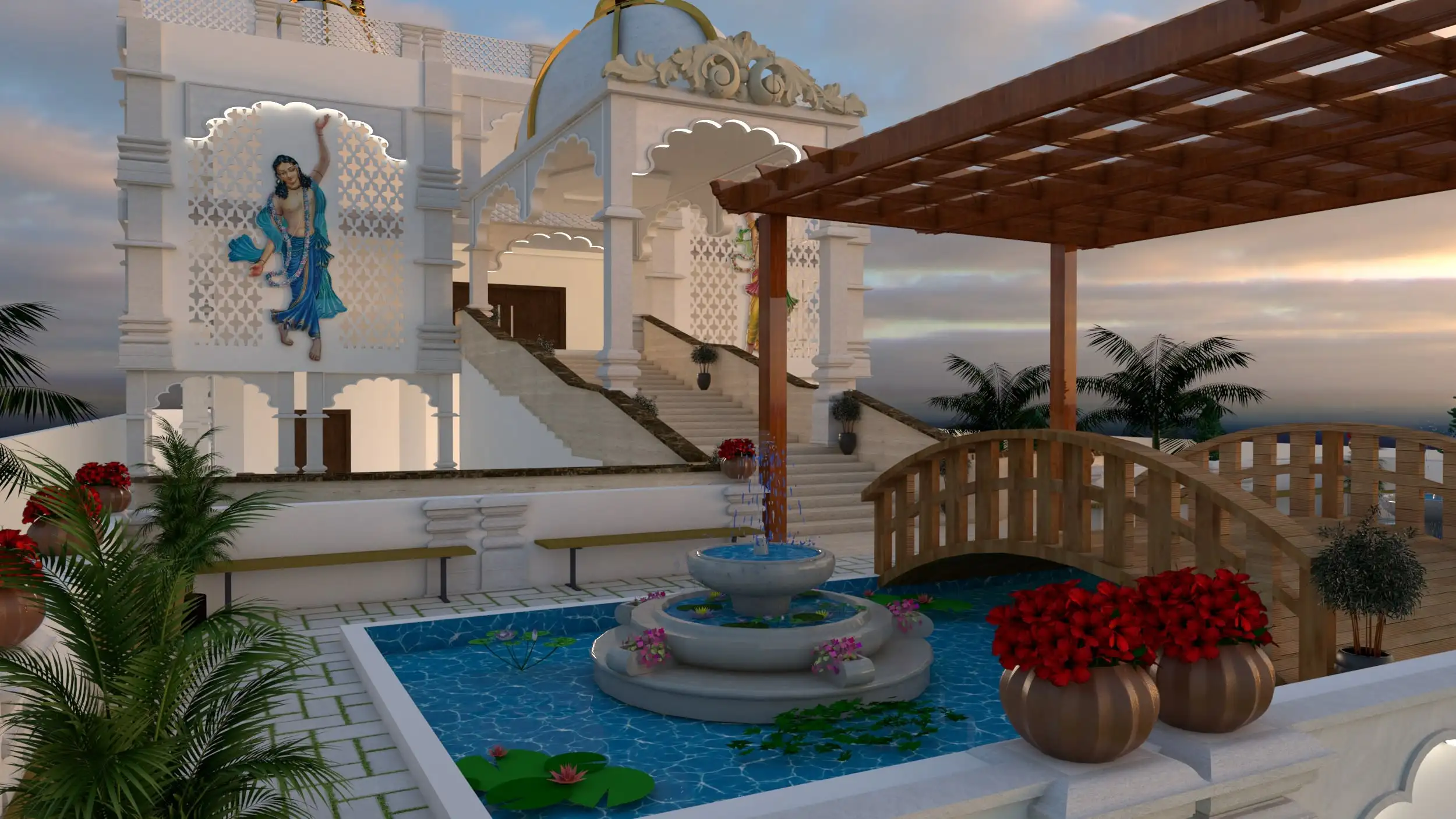 ISKM Pondicherry Temple | Official Website