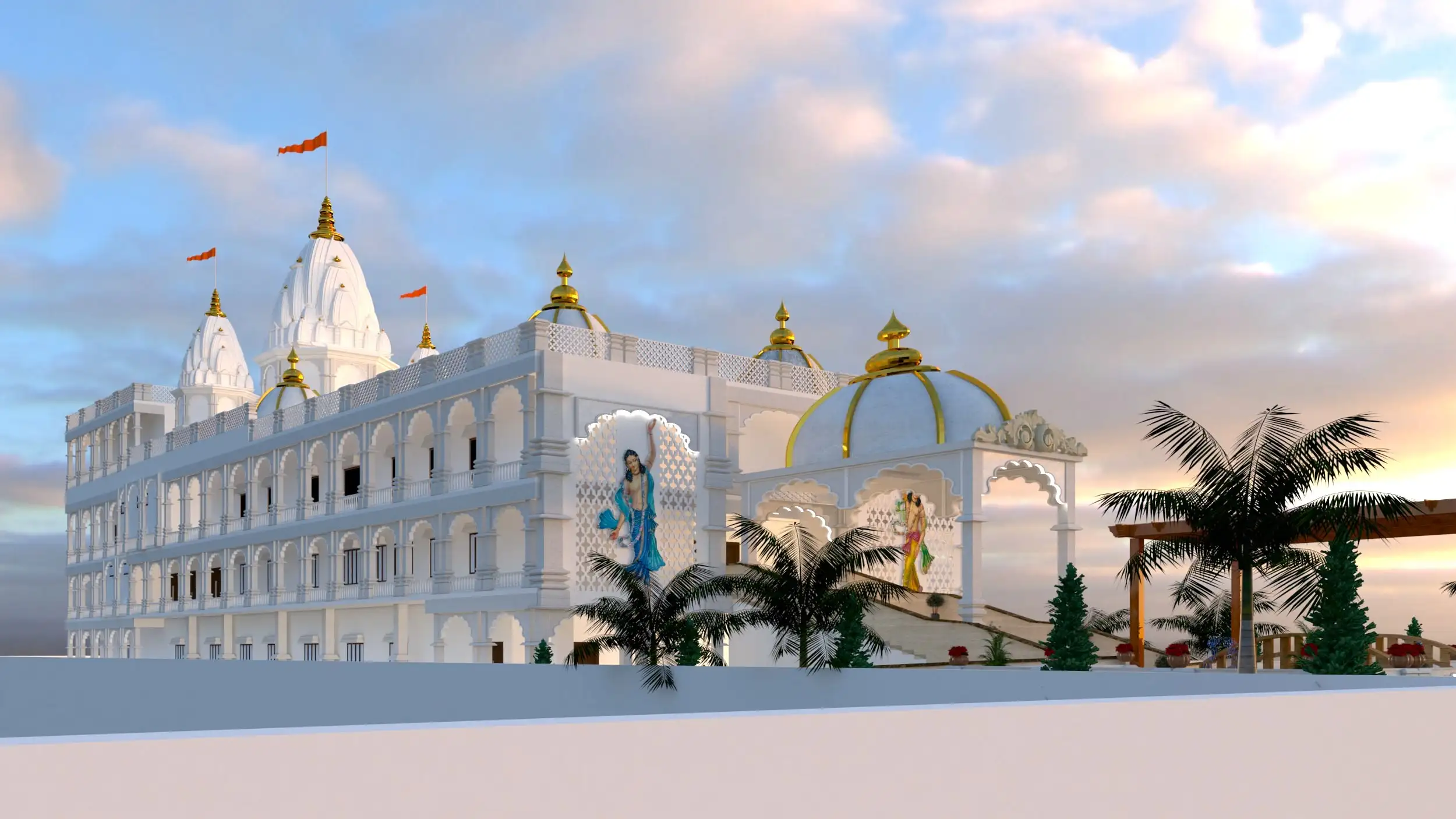 ISKM Pondicherry Temple | Official Website