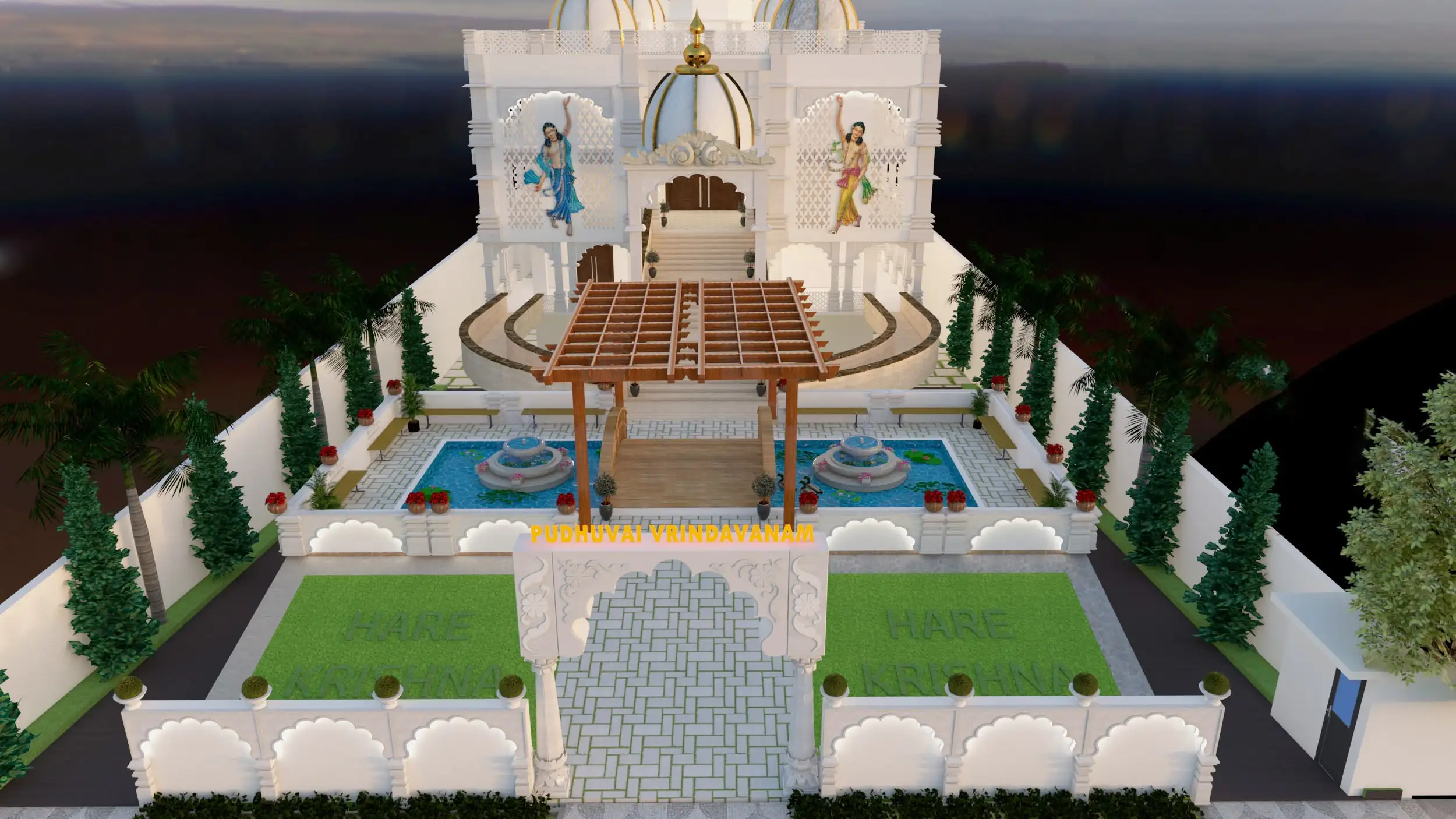 ISKM Pondicherry Temple | Official Website